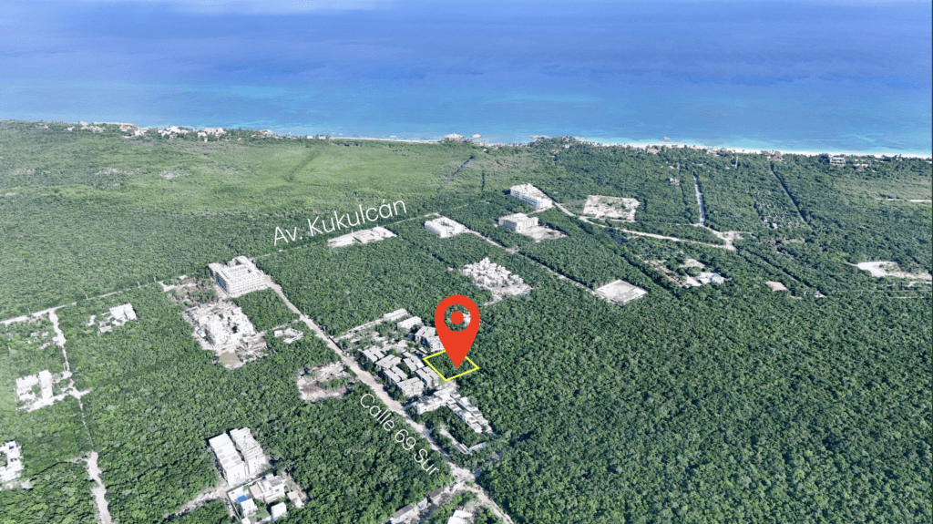 TERRENO EN REGION 08 DE TULUM EN VENTA - Tulum Harmony Real Estate